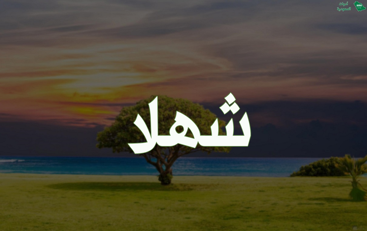 اسم شهلا مزخرف بالعربي والإنجليزي ومعناه وصوره