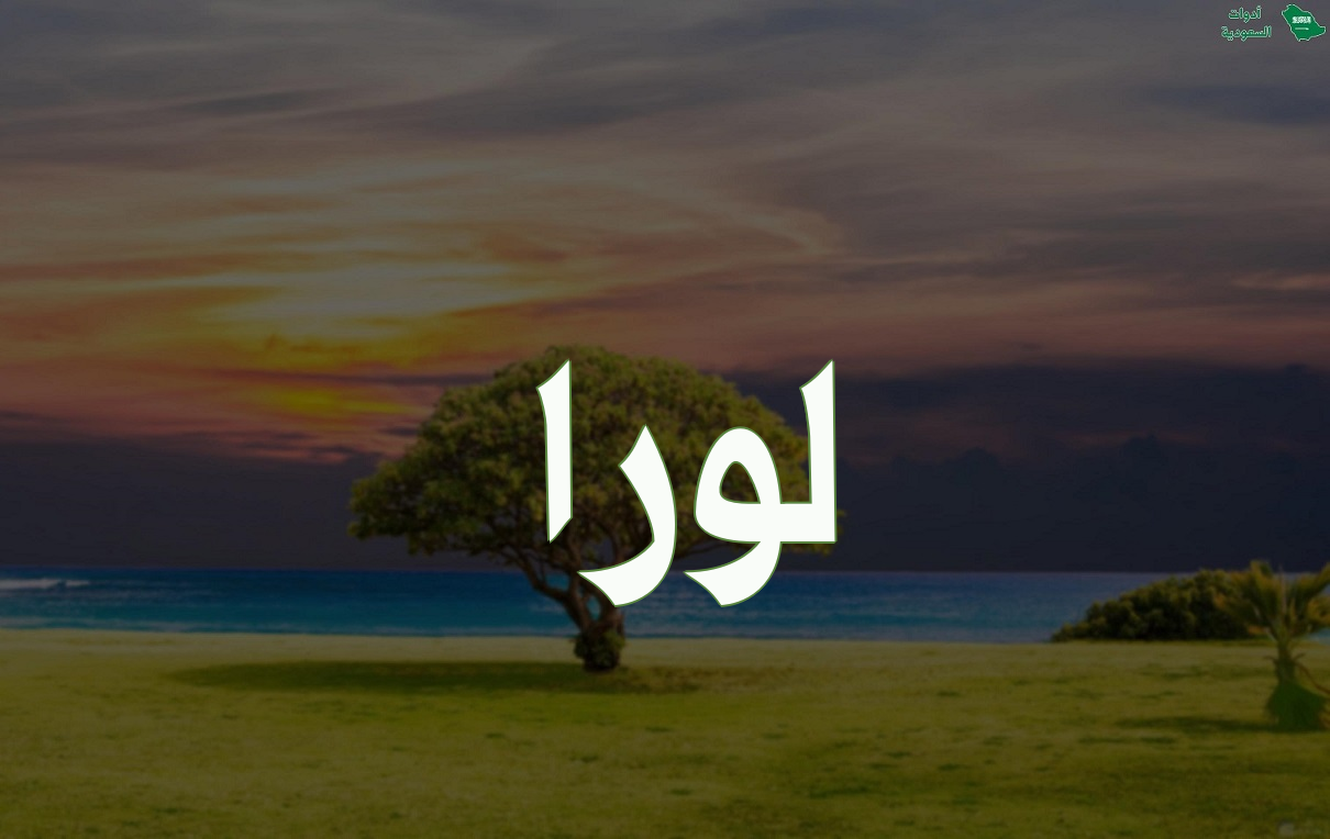 اسم لورا مزخرف بالعربي والإنجليزي - أدوات السعودية